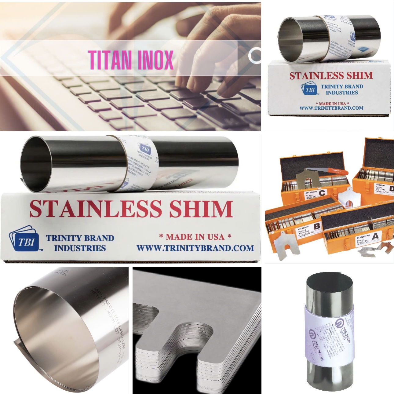 Shim Chêm Inox 8mm - Vật Tư Cơ Khí Việt Nam